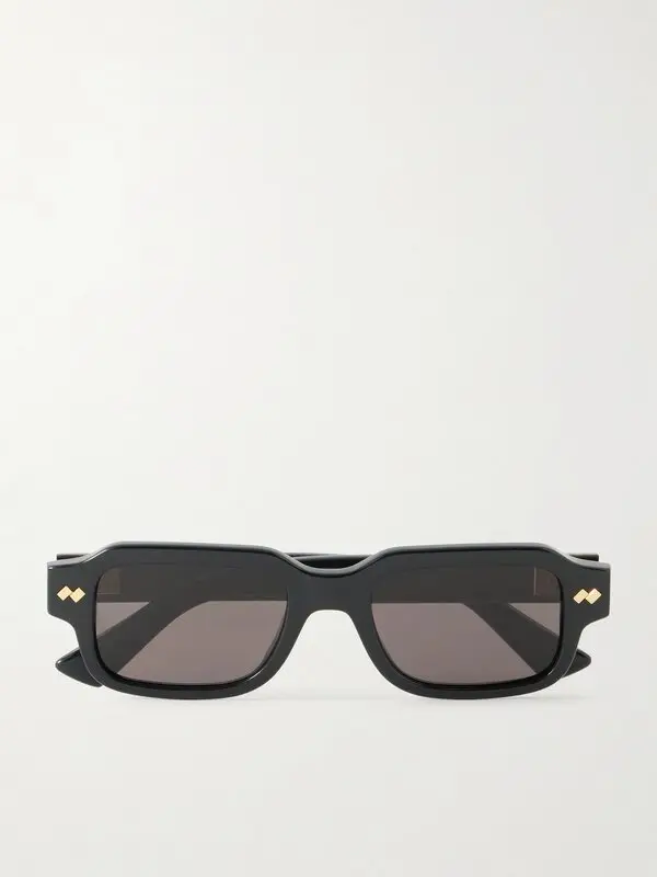 Bottega Veneta Intrecciato Square-frame Sunglasses