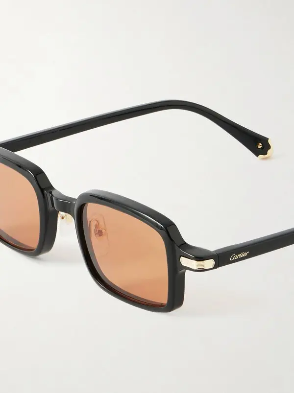 Cartier Godron De Square-frame Sunglasses