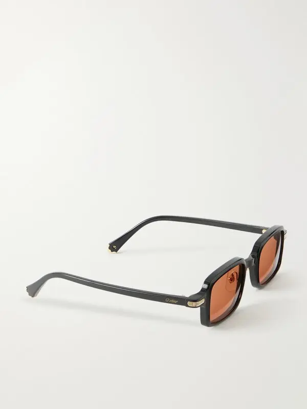 Cartier Godron De Square-frame Sunglasses