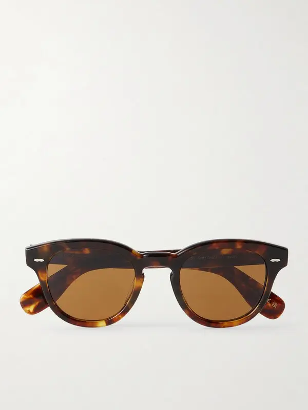 Oliver Spencer Cary Grant Sun 48 Round-frame Sunglasses - Tortoiseshell