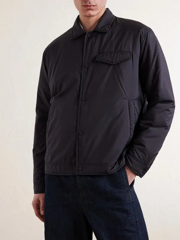 Herno Zip-up Shell Jacket - Blue