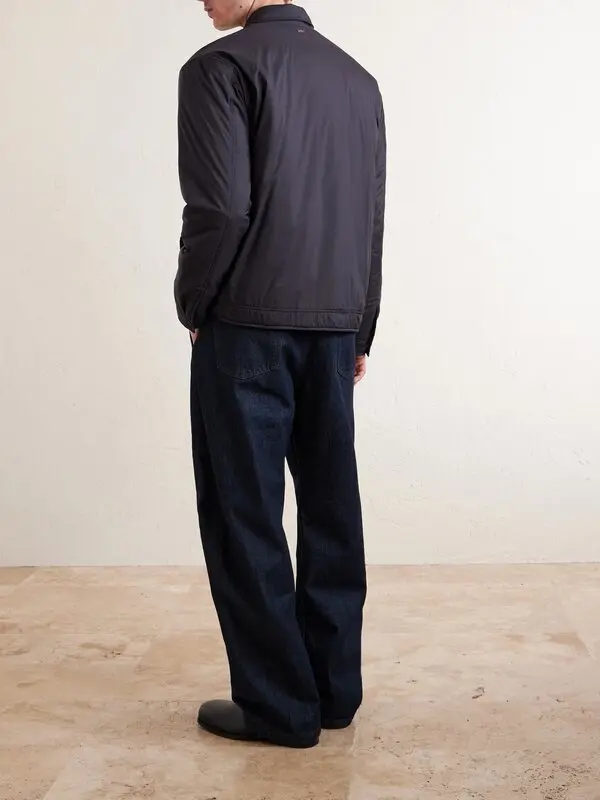 Herno Zip-up Shell Jacket - Blue