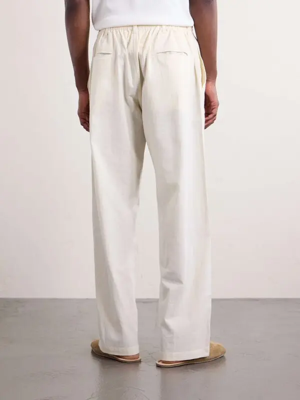 KARDO Kedar Straight-leg Cotton Trousers