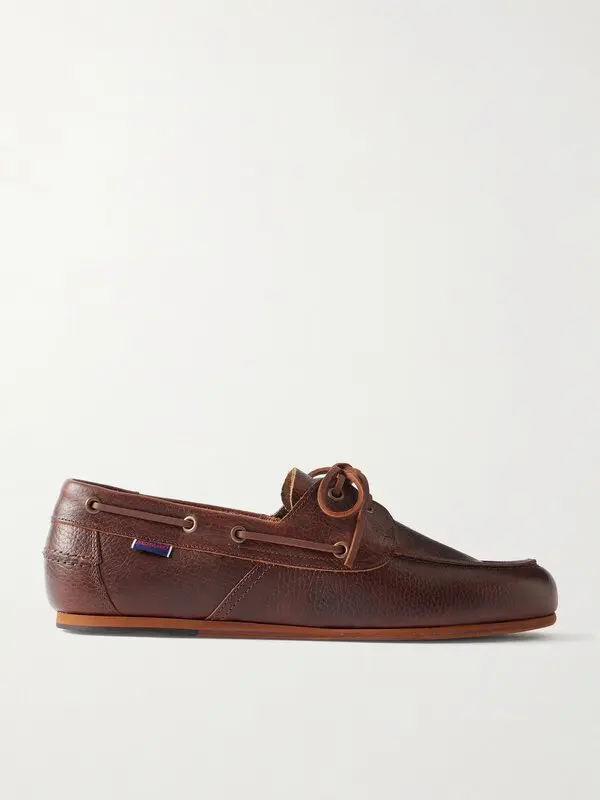 SEBAGO Owen Full-grain Leather Boat Shoes - Brown
