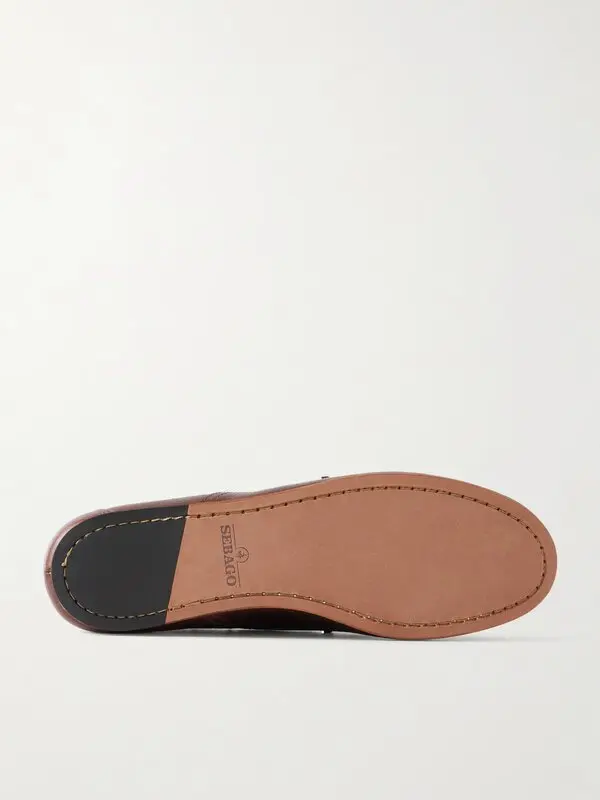 SEBAGO Owen Full-grain Leather Boat Shoes - Brown