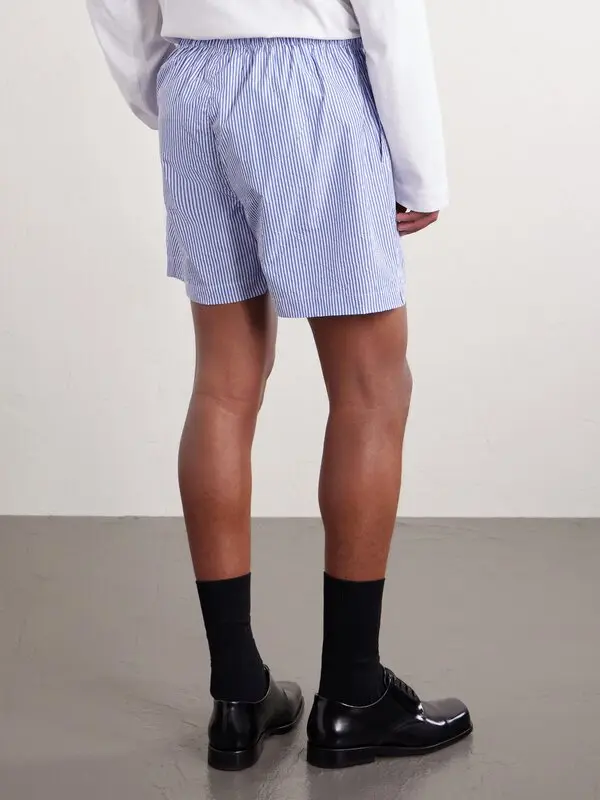 WILLY CHAVARRIA Woven Cotton Boxer Shorts