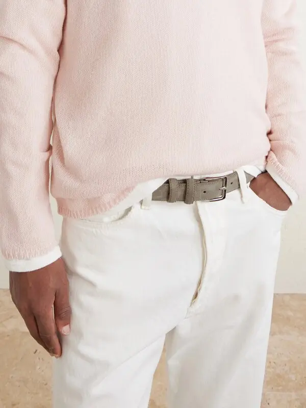 Mr P. Suede Belt - Gray