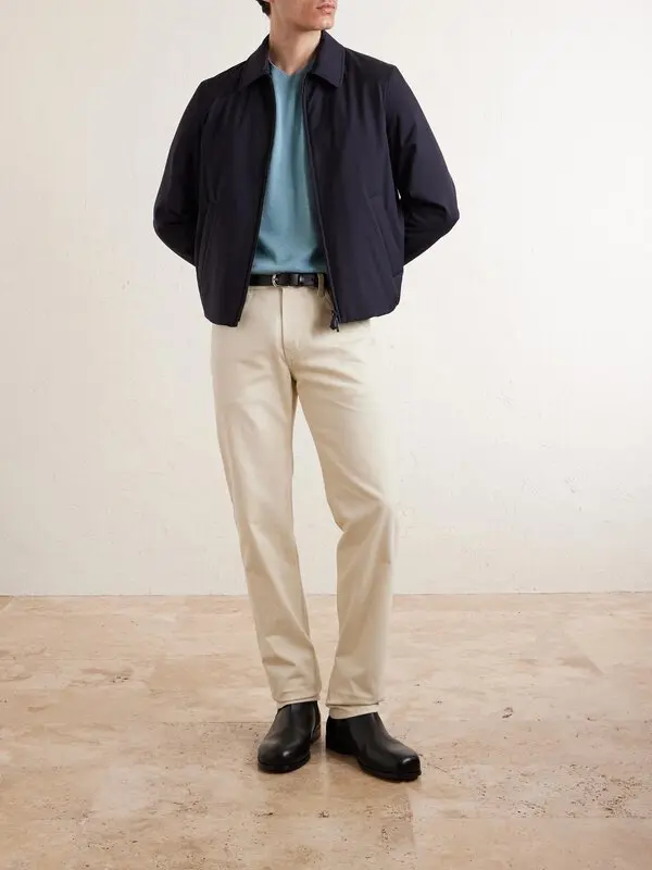 Loro Piana Sergio Cashmere Sweater - Blue