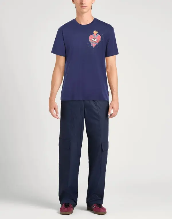 Just Cavalli T-shirt Size Cotton - Blue
