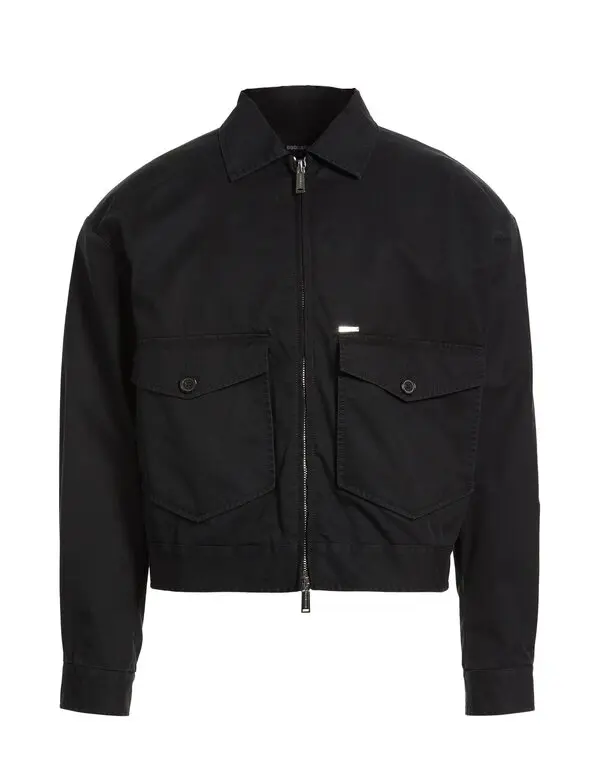 Dsquared2 Casual Twill Jacket - Black