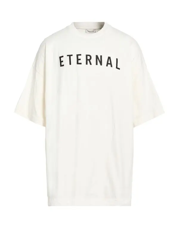 Fear Of God T-shirt Size Cotton, Elastane - White