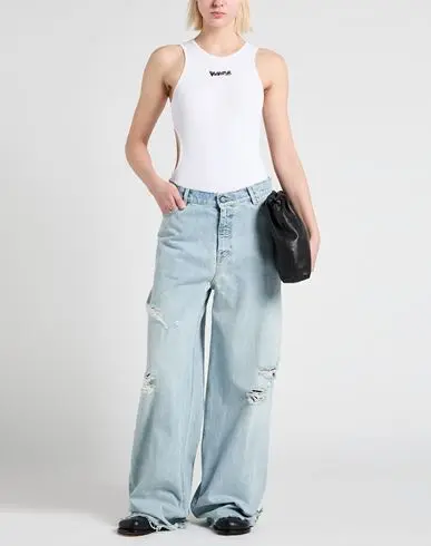GOLDEN GOOSE Cotton Wide-leg Jeans