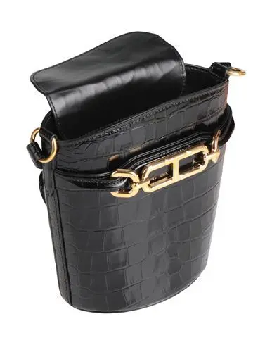 TOM FORD Calfskin Bucket Bag - Black