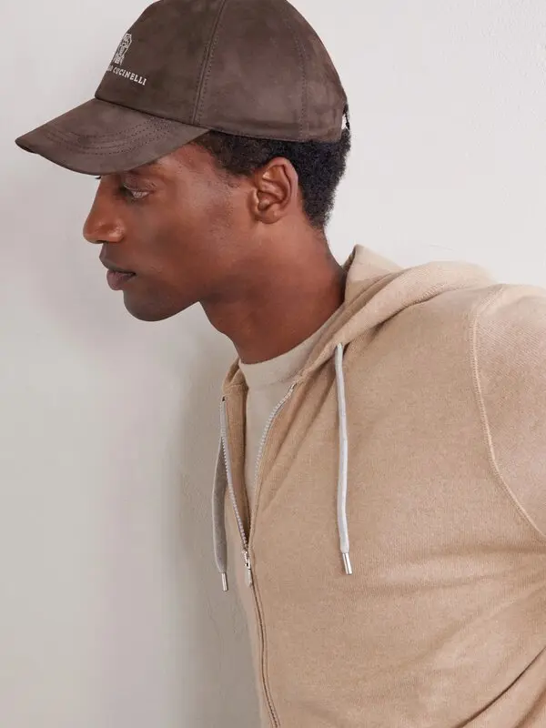 Brunello Cucinelli Logo-embroidered Baseball Cap - Brown