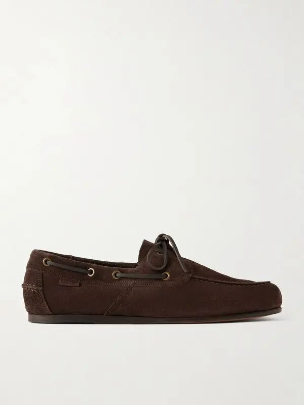 SEBAGO Owen Suede Boat Shoes - Brown