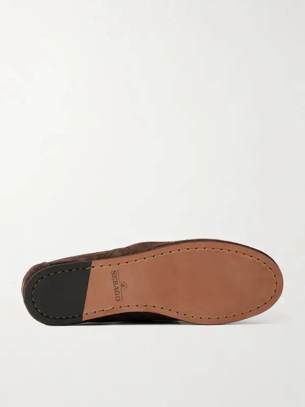 SEBAGO Owen Suede Boat Shoes - Brown