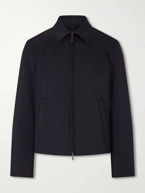 Loro Piana Mathis Windwish™ Blouson Jacket - Blue