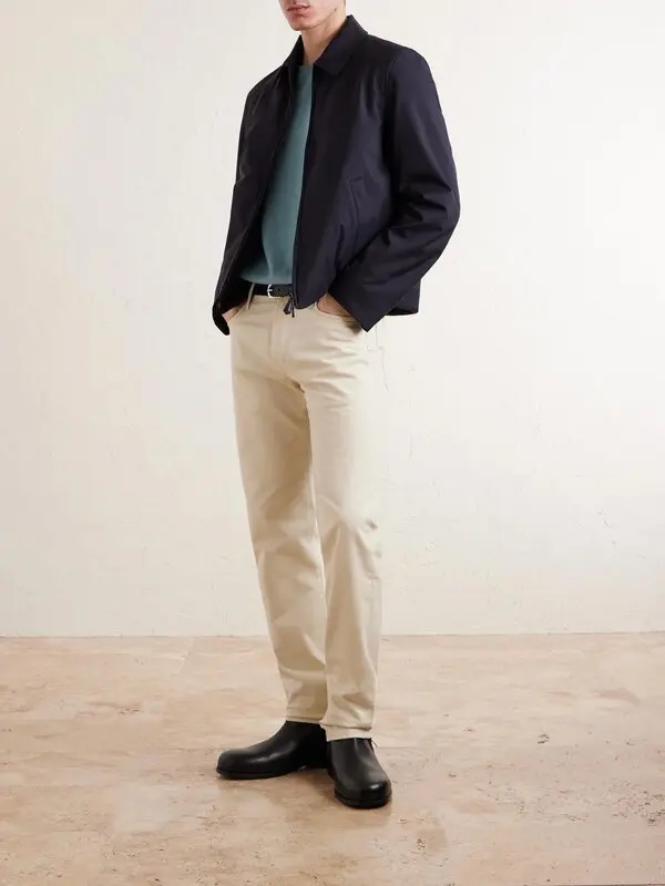 Loro Piana Mathis Windwish™ Blouson Jacket - Blue