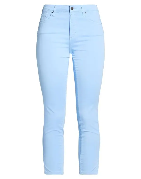 Armani Exchange Sky Cotton Stretch Skinny Cropped Pants