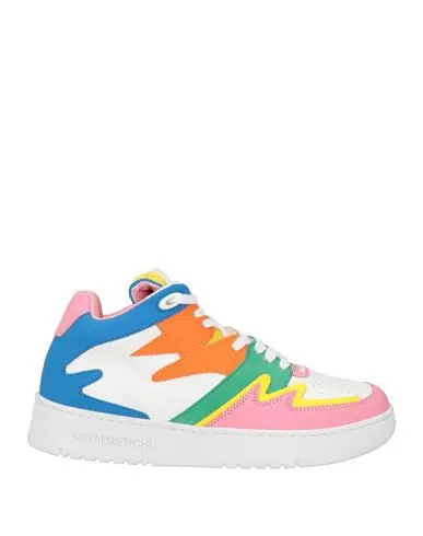 METALGIENCHI Soft Leather High-top Sneakers