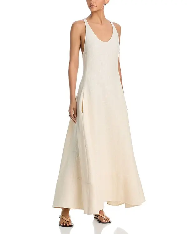 TOTEME Sculpted Cotton Maxi Dress