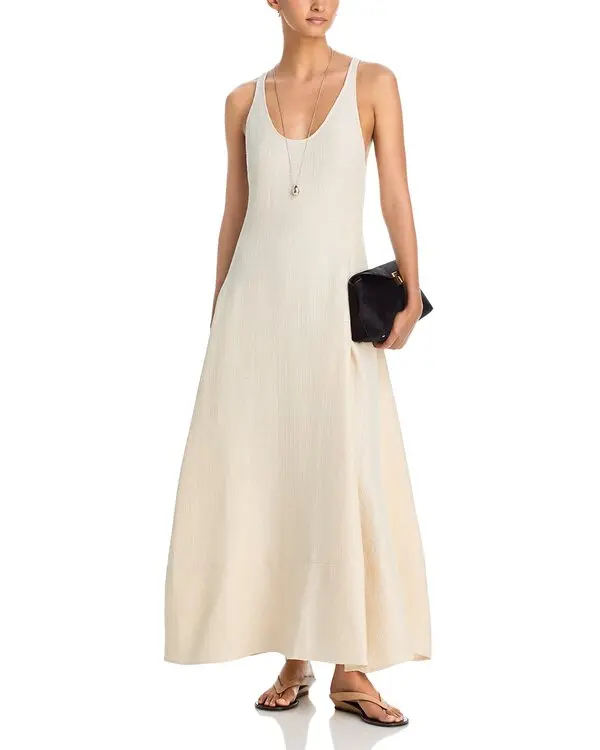 TOTEME Sculpted Cotton Maxi Dress