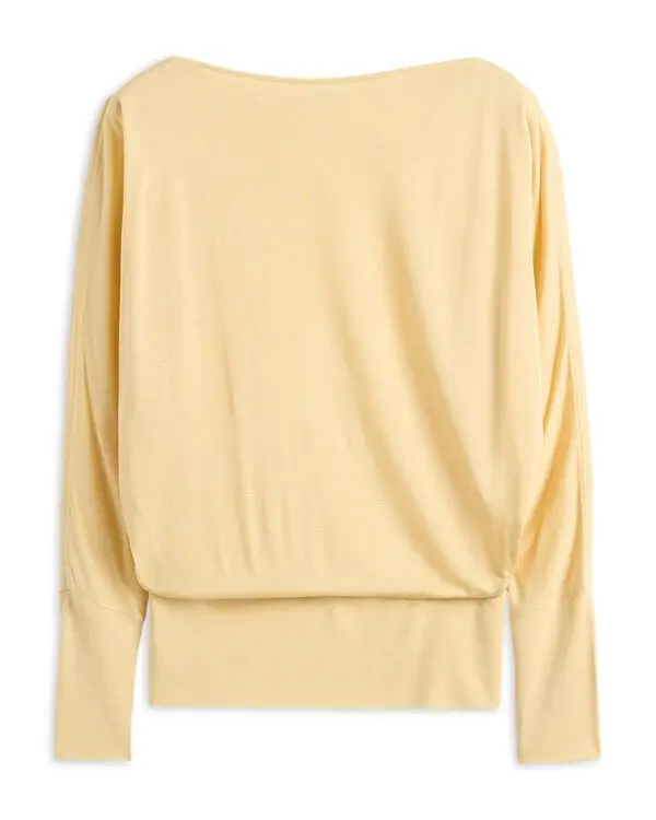 TOTEME Boat Neck Jersey Top