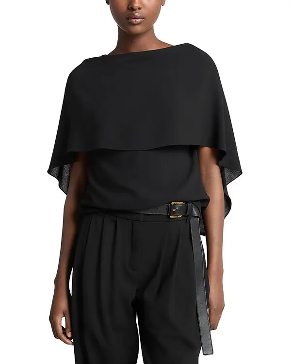 Michael Kors Wool Cape Top