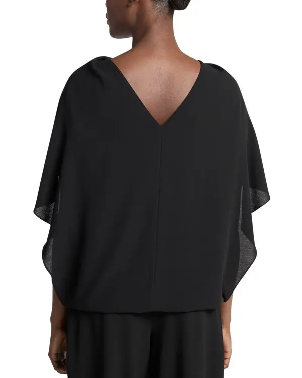 Michael Kors Wool Cape Top