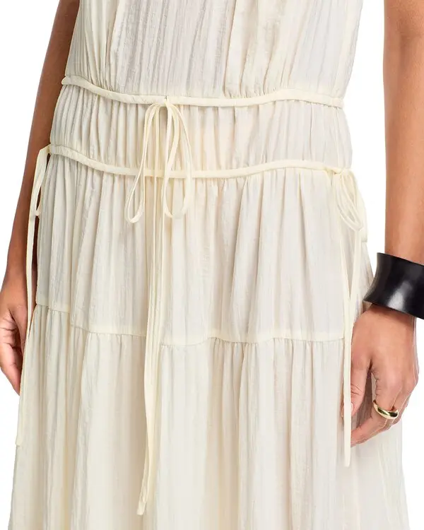 Co Soft Pleated Turn Up Dress