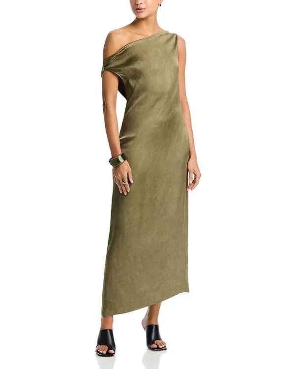 Co Draped Back Dress