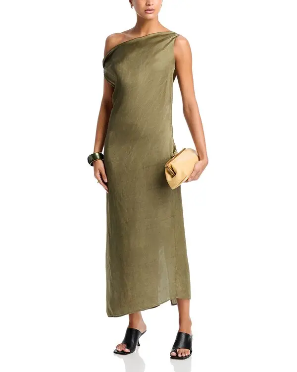 Co Draped Back Dress