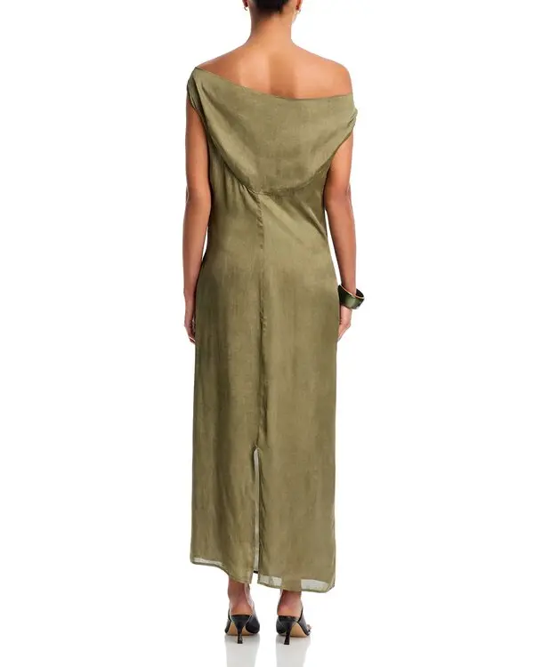 Co Draped Back Dress