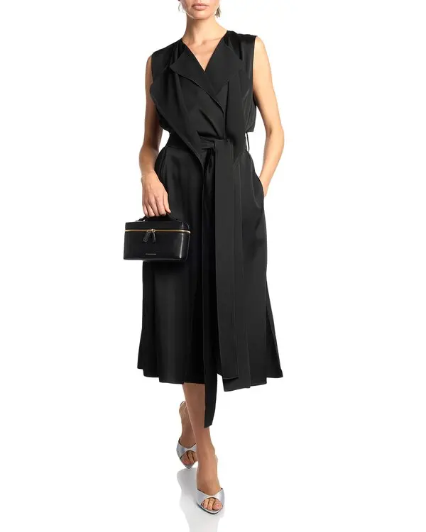Victoria Beckham Sybil Midi Dress - Black