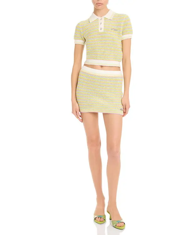 Casablanca Bourgeois Stripe Skirt - Multi