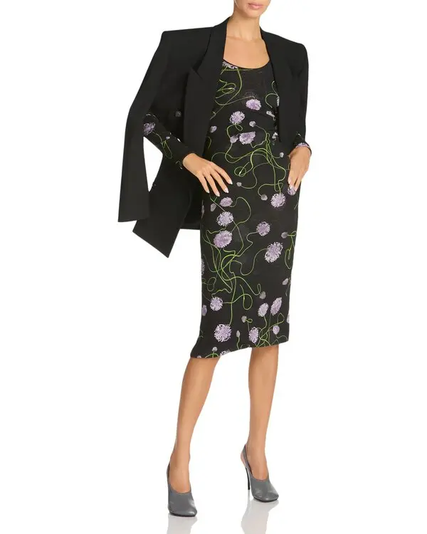 Stella McCartney Mesh Midi Dress