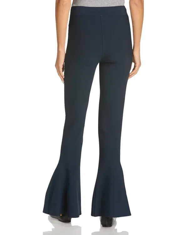 Stella McCartney Silk Flare Hem Pants