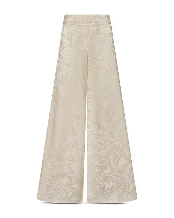 Johanna Ortiz Jacquard Wide Leg Musical Pants
