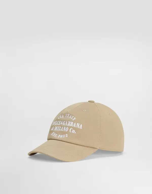 Dolce & Gabbana Baseball Hat With Embroidery - Multicolor