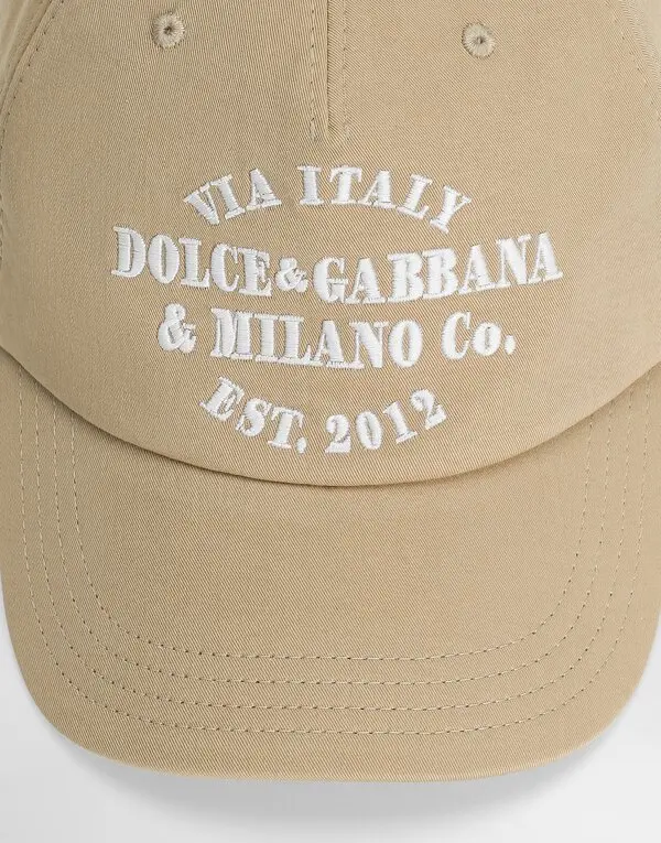 Dolce & Gabbana Baseball Hat With Embroidery