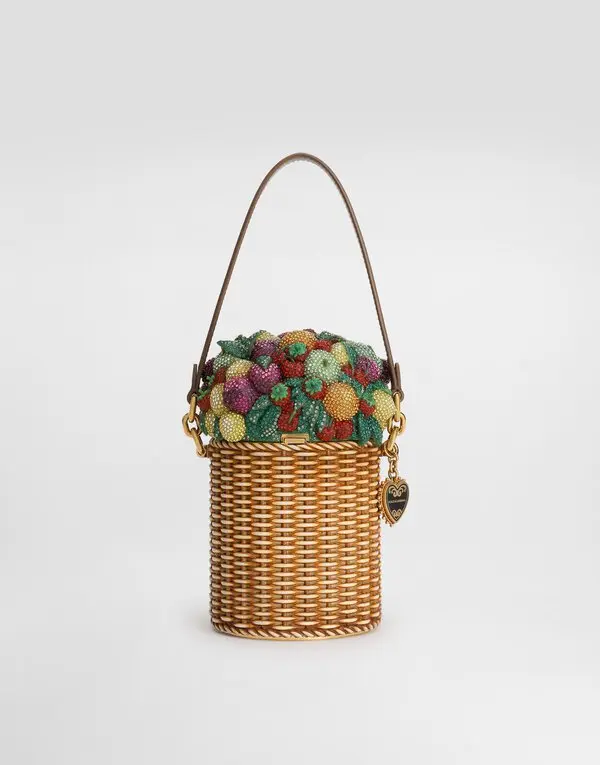 Dolce & Gabbana Dolce Box Bucket Bag - Brown