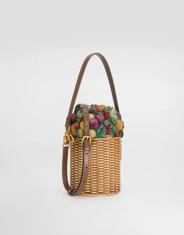 Dolce & Gabbana Dolce Box Bucket Bag - Brown