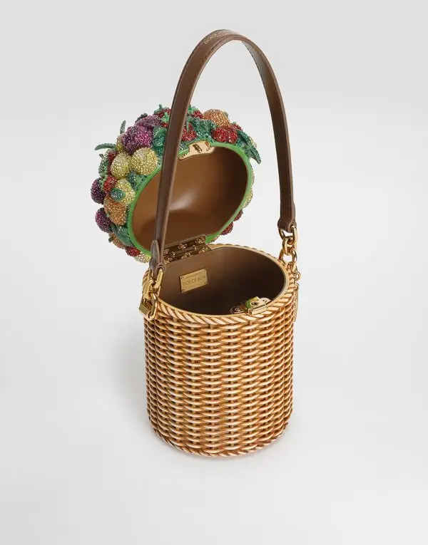 Dolce & Gabbana Dolce Box Bucket Bag - Brown