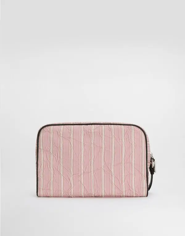 Dolce & Gabbana Froissé Fabric Handbag - Multicolor