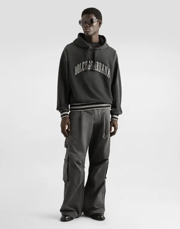 Dolce & Gabbana Hooded Sweatshirt With Print
