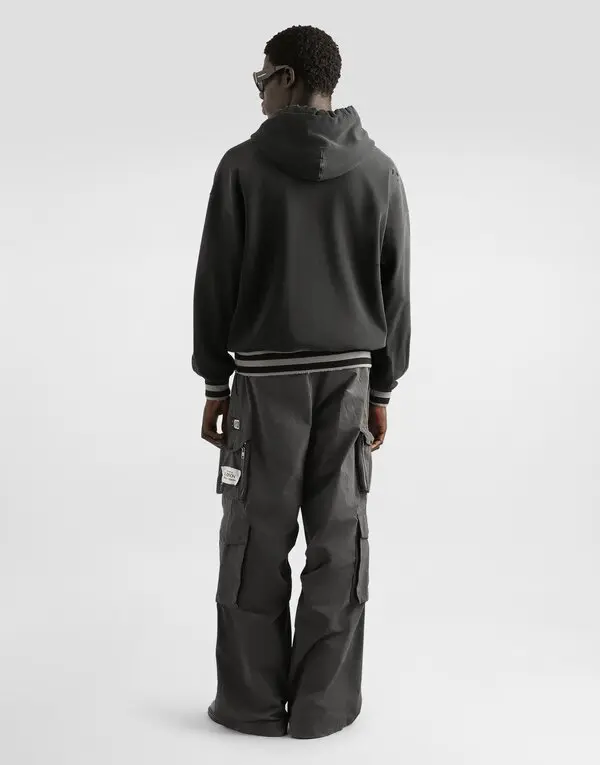 Dolce & Gabbana Hooded Sweatshirt With Print