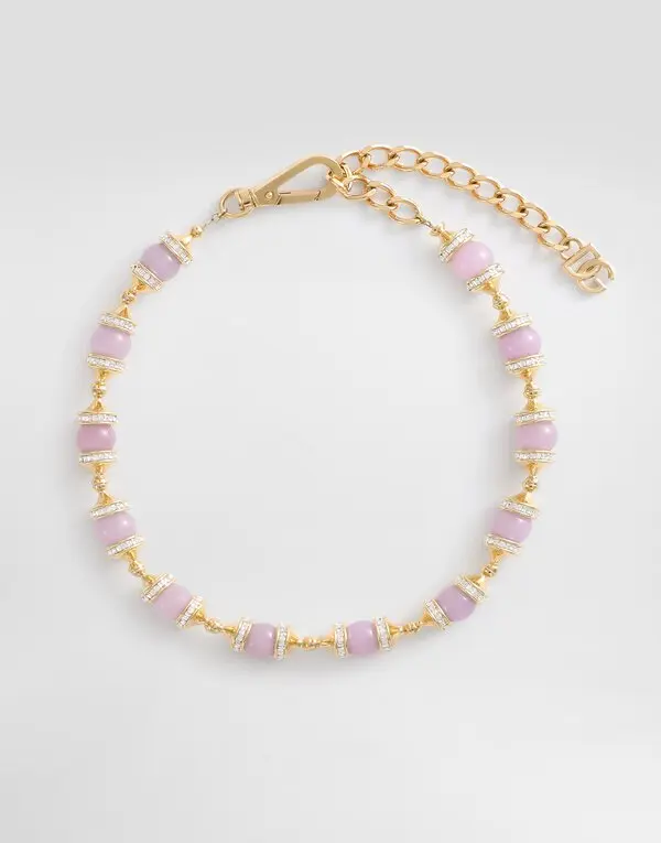 Dolce & Gabbana Sphere Necklace - Lilac