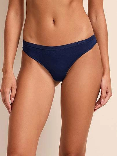 Victoria's Secret Adore Me Ezra Thong Panty - Blue