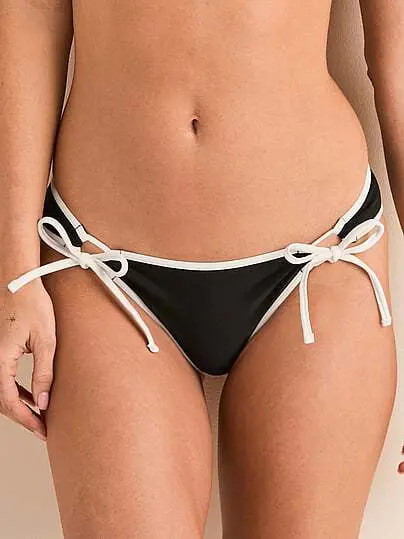 Victoria's Secret River Hipster Bikini Bottom - Black