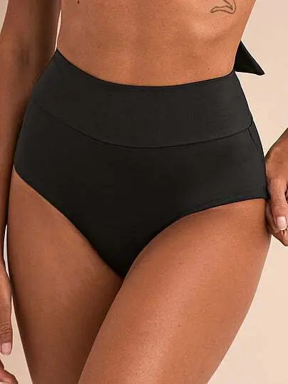Victoria's Secret Adore Me Marlena High-waisted Bikini Bottom - Black